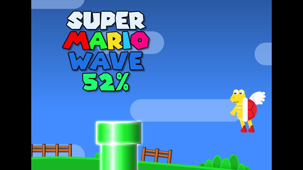 Super Mario Wave Progress #1: 52% - YouTube