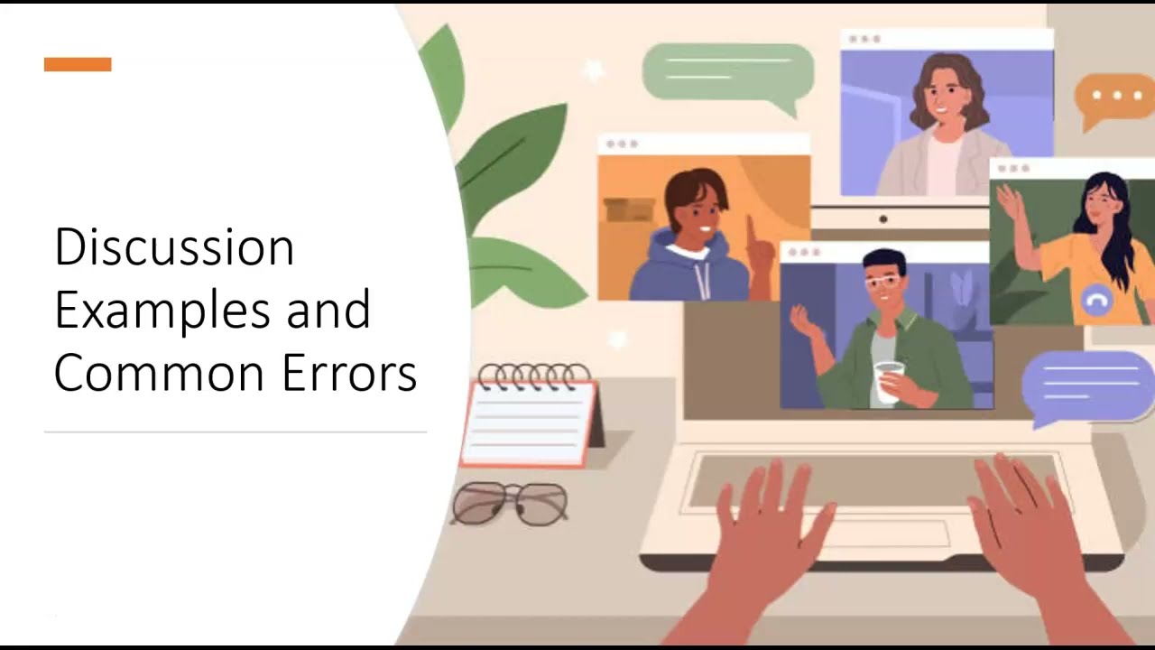 Discussion Examples and Common Errors - YouTube