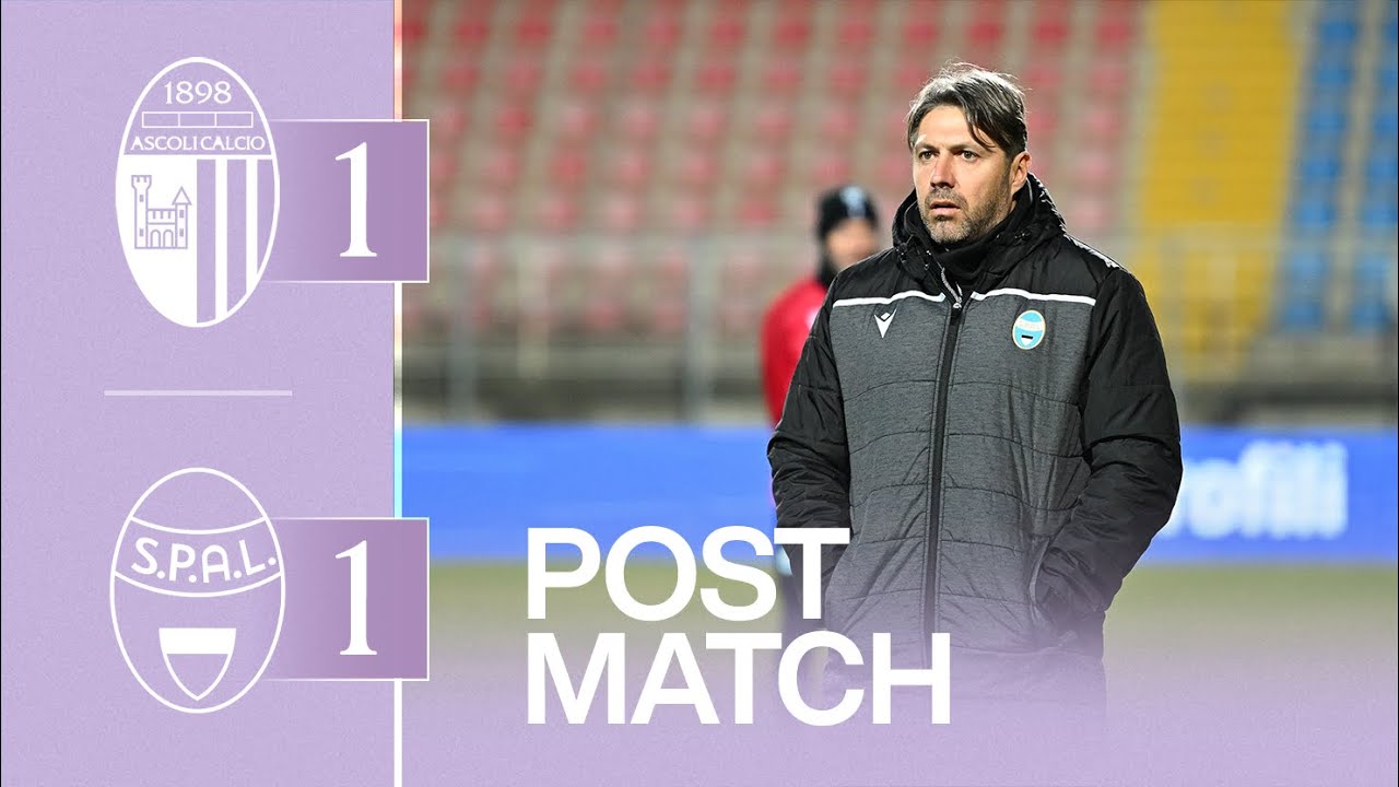 Il post partita di Ascoli - SPAL - YouTube