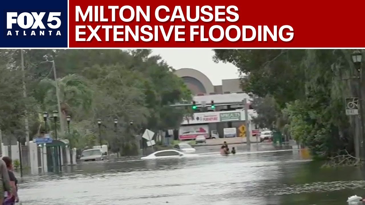 Hurricane Milton: Extensive flooding in Florida | FOX 5 News - YouTube