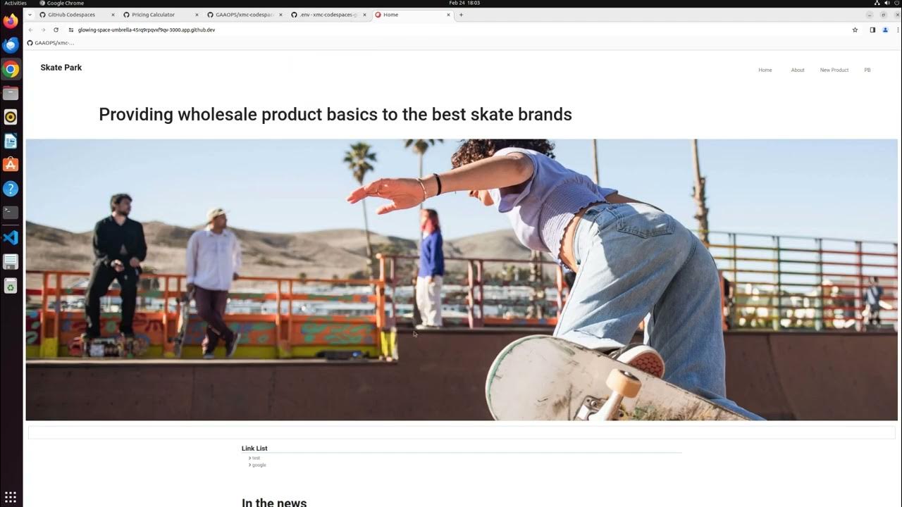 xmCloud development on Ubuntu using Github Codespaces - YouTube