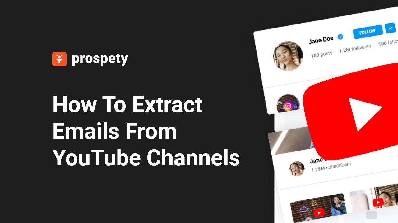 How To Extract Emails From YouTube Channels - YouTube