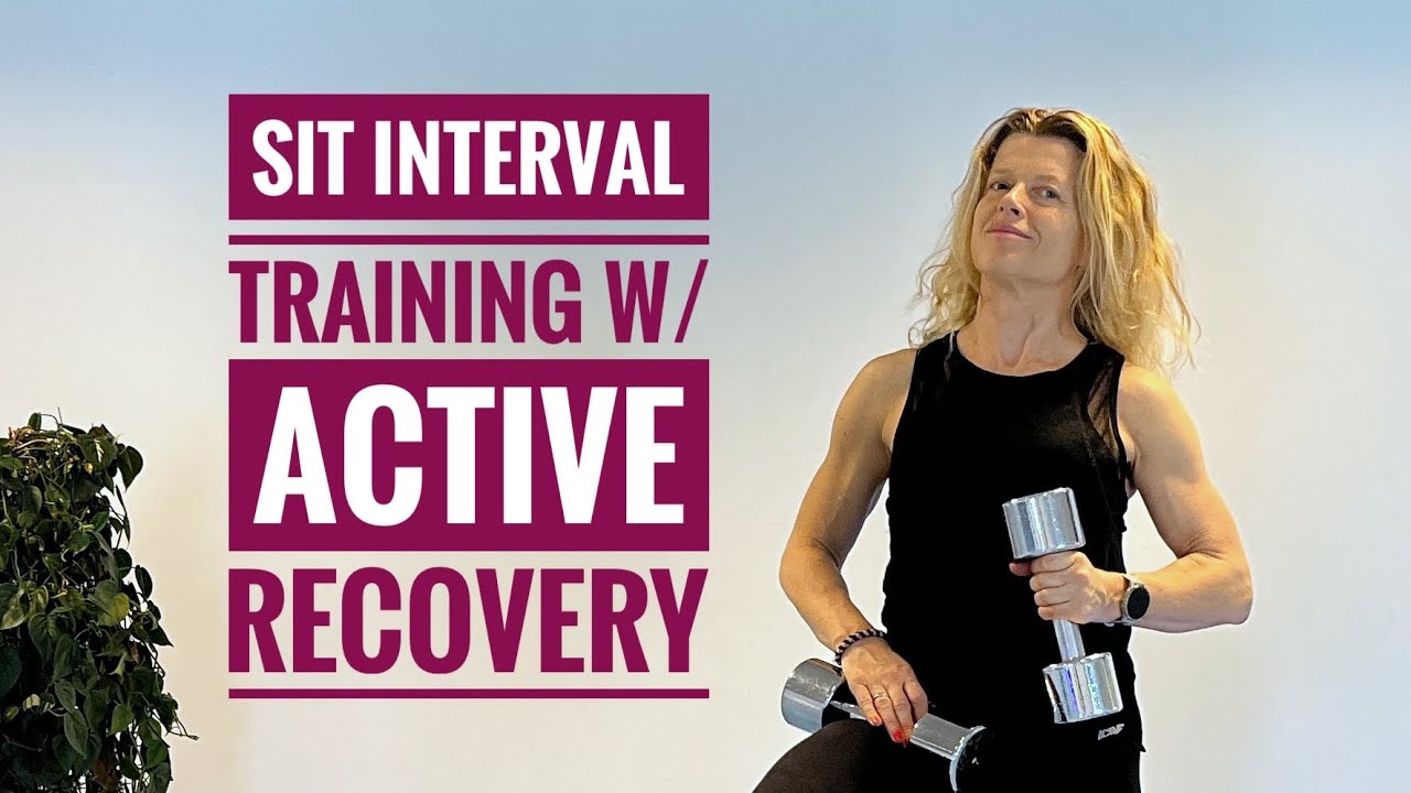 SIT (Sprinting Interval Training) W/active recovery with Dumbbells ...