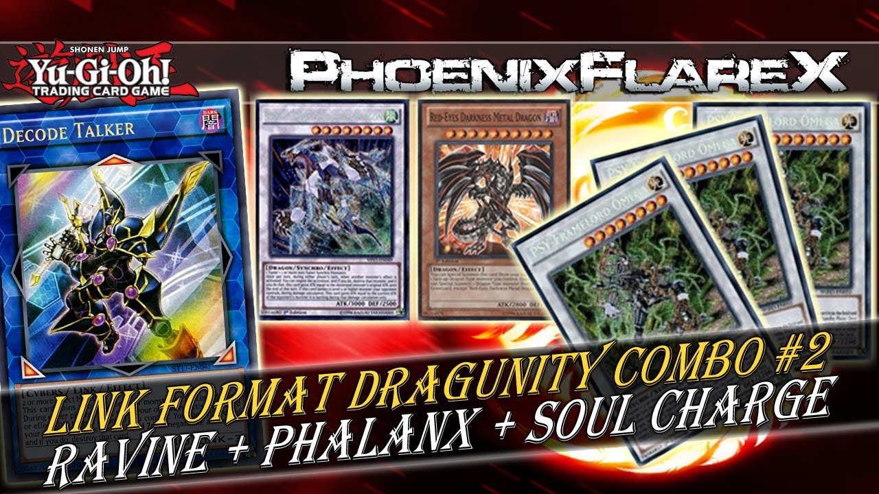 Yu-Gi-Oh! Link Format Dragunity Combo: The Ravine + Phalanx + Soul ...