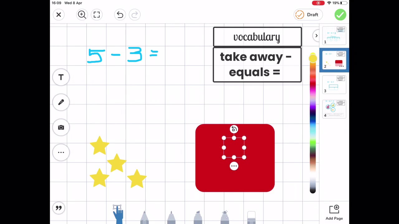 5-3=2 explained - YouTube
