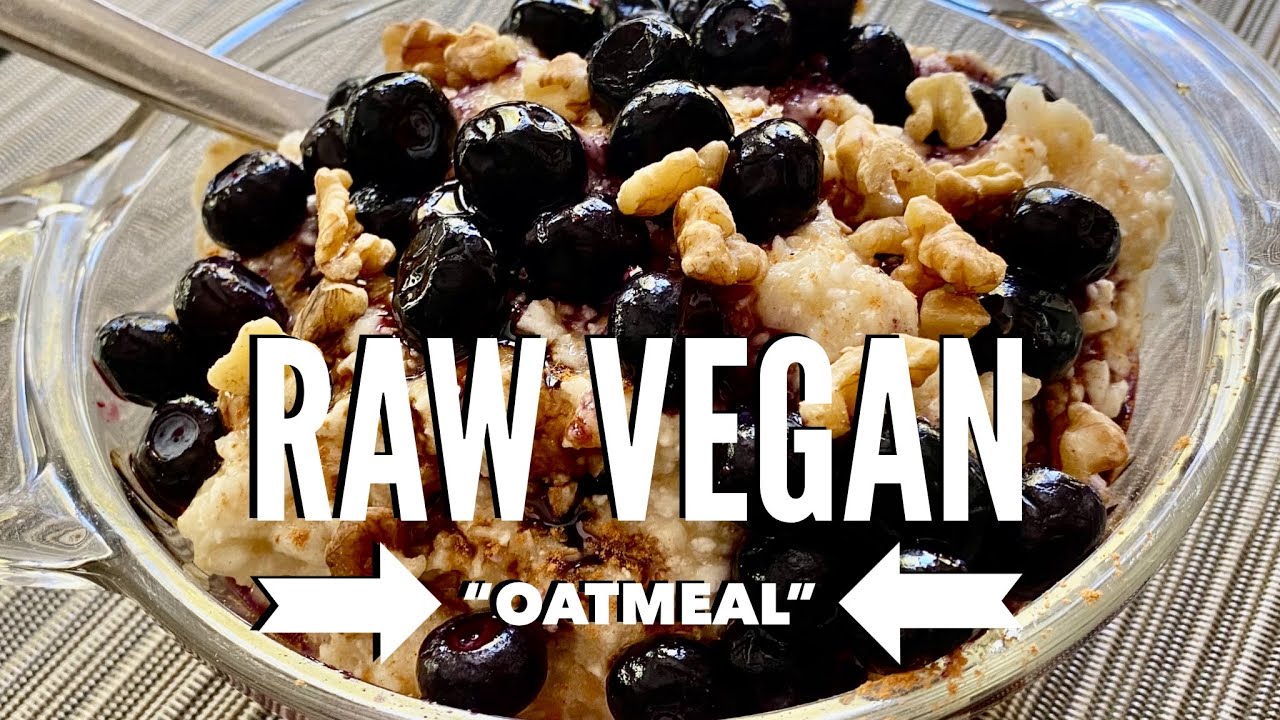 Raw Vegan Oatmeal | Raw Vegan Cauliflower Recipes Dr Goldner Approved ...