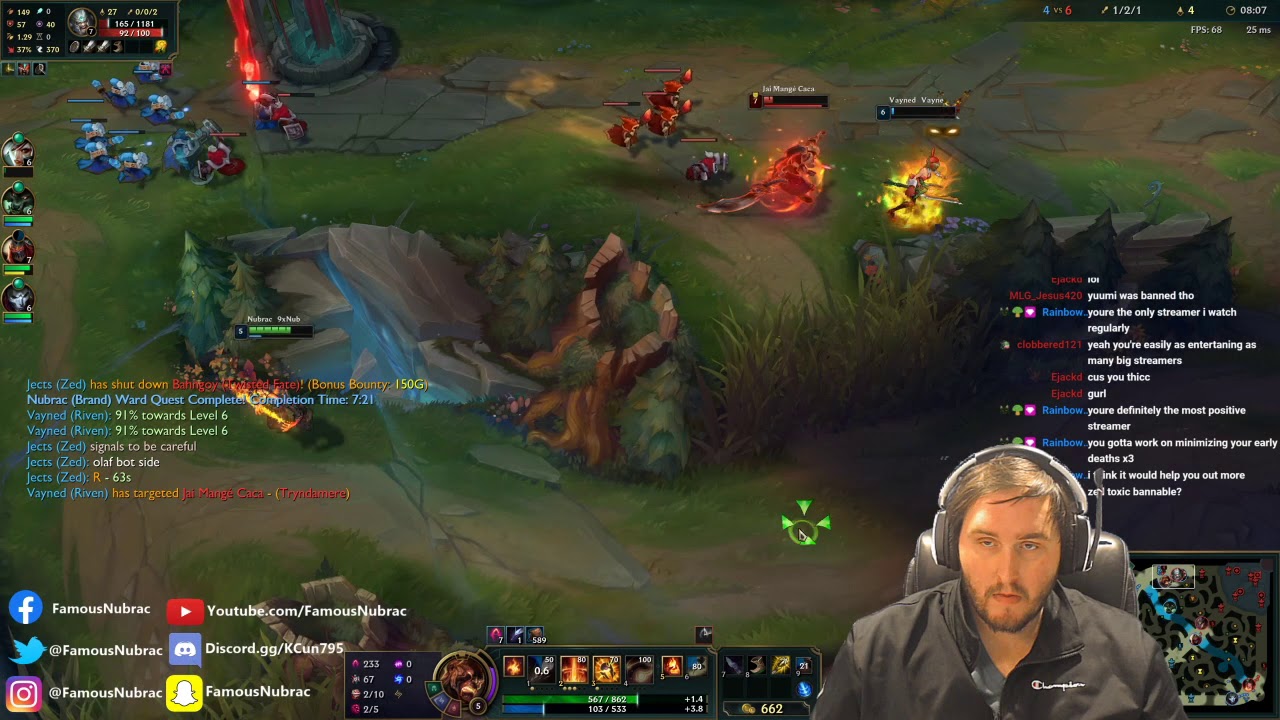 Roaming Support Brand-on (Enemy Team Says "Free Win") - YouTube