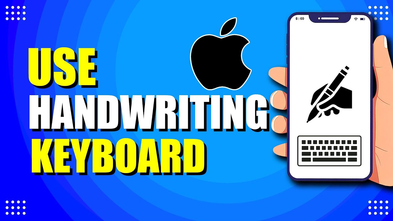 How To Use Handwriting Keyboard On iPhone (Setup Guide) - YouTube