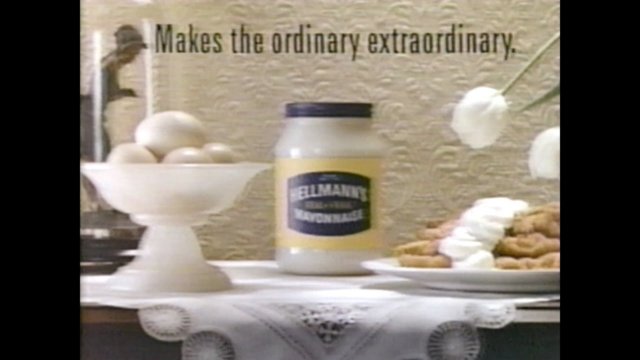 Happy Hellman's Mayonnaise Commercial (90s) - YouTube