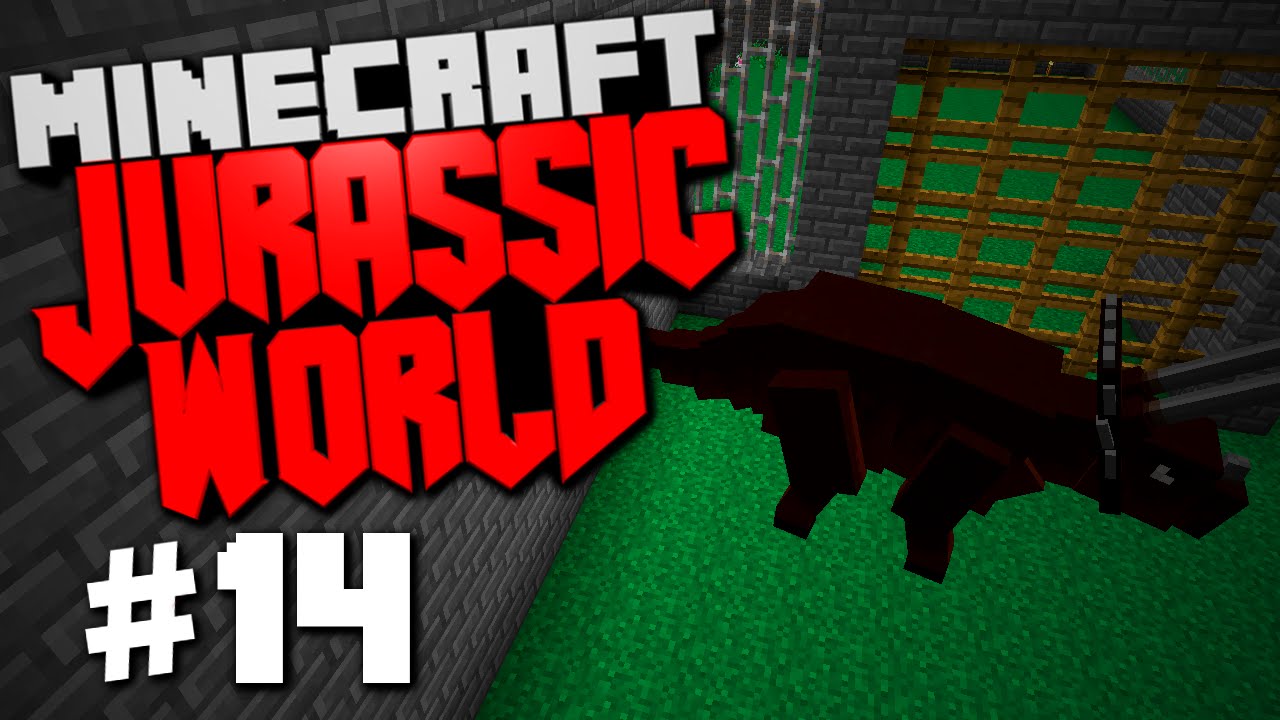 Jurassic World | Minecraft Rexxit Modpack #14 "Finishing Up Projects ...