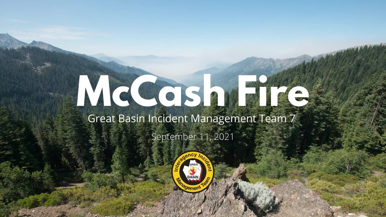 McCash Fire Update - September 11, 2021 - YouTube