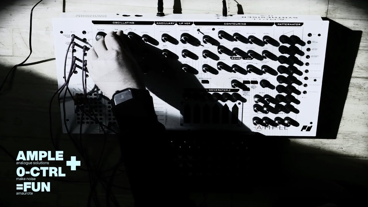 Analogue Solutions Ample + Make Noise 0-Ctrl = Fun - YouTube