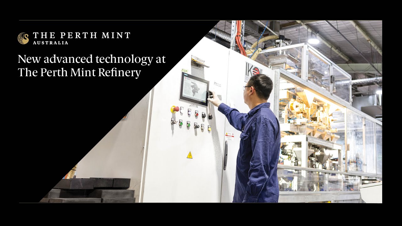 New advanced technology at The Perth Mint Refinery - YouTube