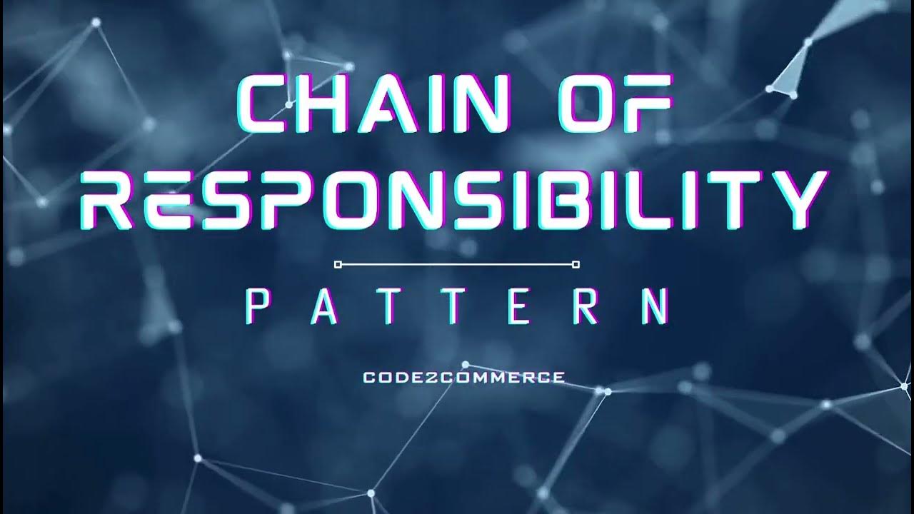 Chain of Responsibility Design Pattern - YouTube