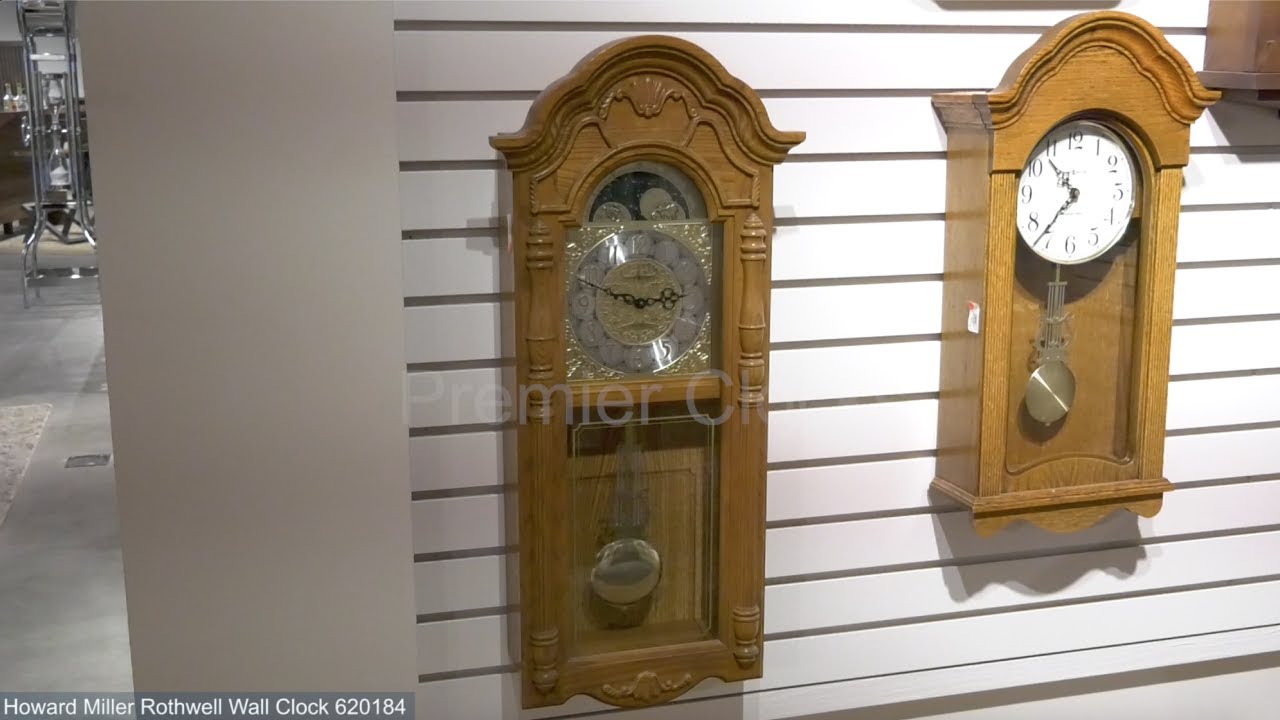 Howard Miller Rothwell Wall Clock 620184 at Premier Clocks - YouTube