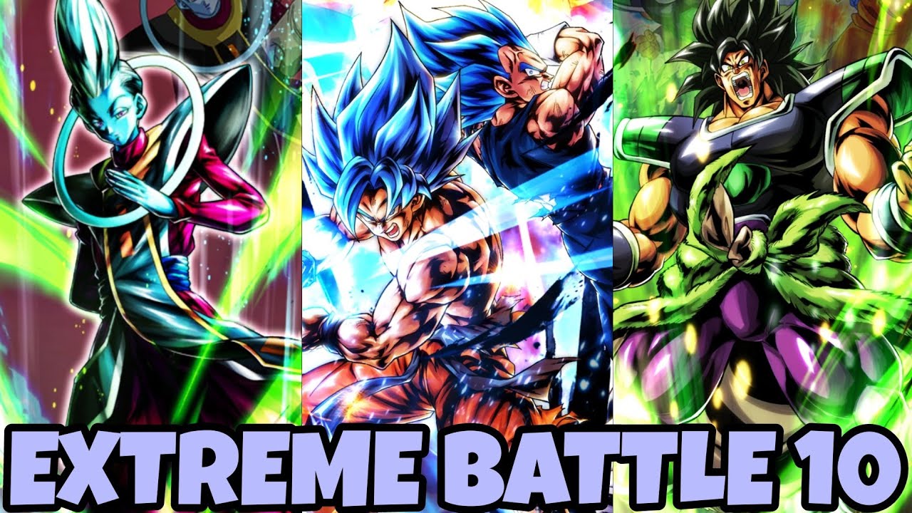 EXTREME BATTLE - SAGAS FROM THE MOVIES Extreme Battle 10 | Dragon Ball ...