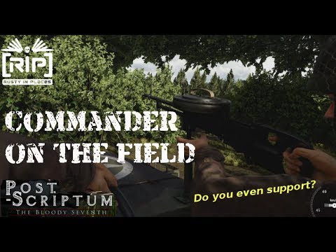 Post Scriptum - Commander on the Field - Jeep Combat! - YouTube