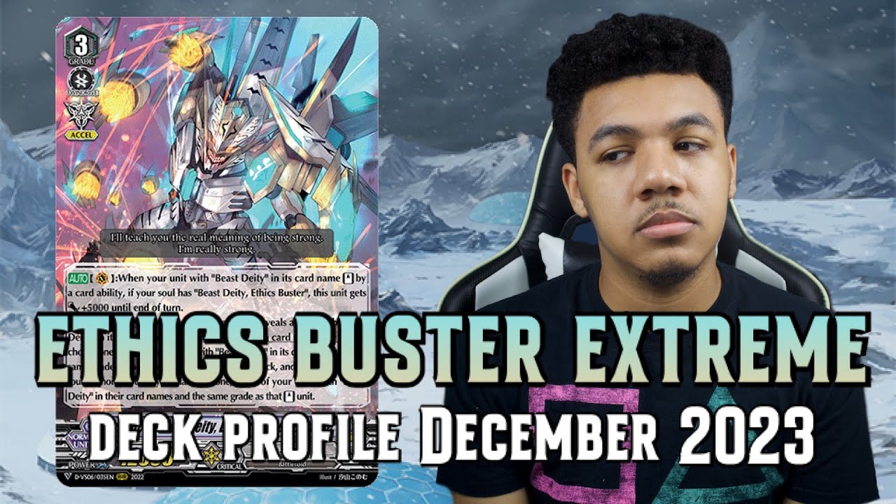 Strongest Beast Deity, Ethics Buster Extreme Let Down | Cardfight ...