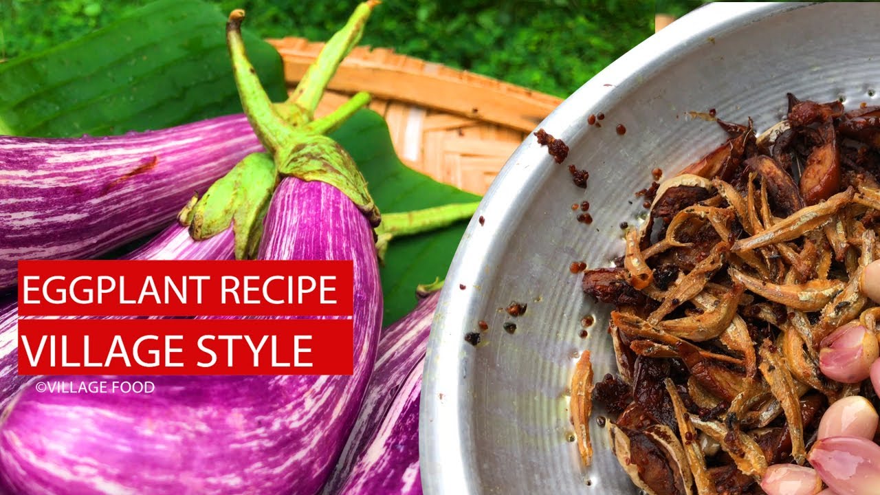 Village Foods Village Style Eggplant Recipe by my Mom - YouTube