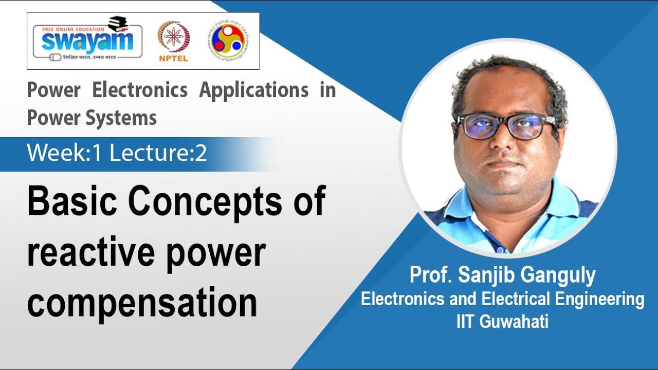 Lec 2: Basic Concepts of reactive power compensation - YouTube