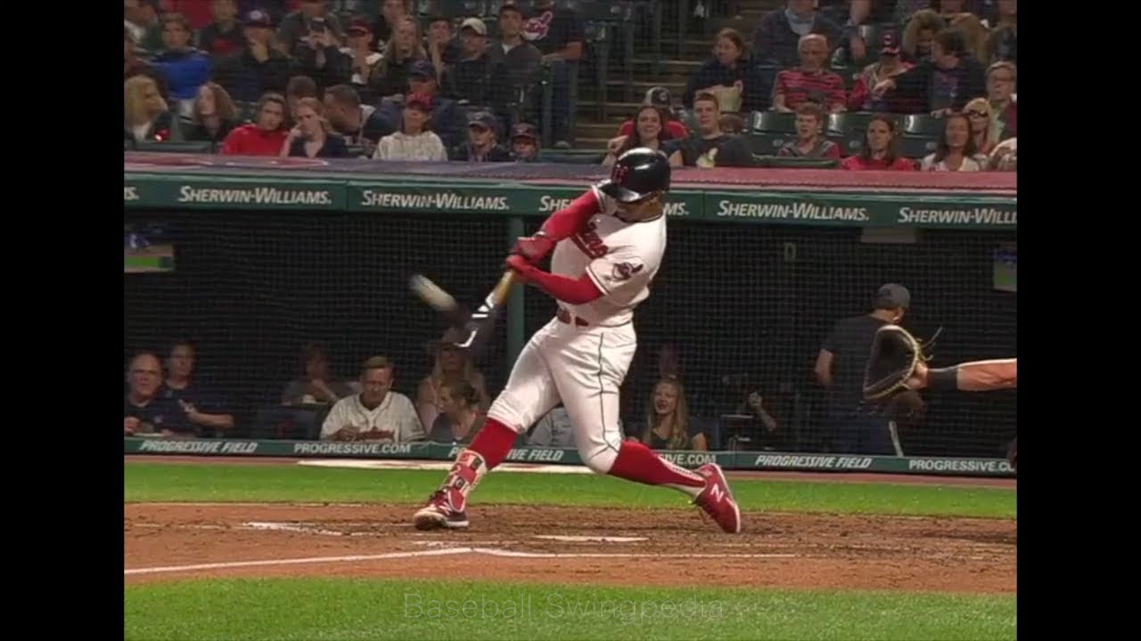 Francisco Lindor Home Run Swing Slow Motion 2018-2(#17) - YouTube