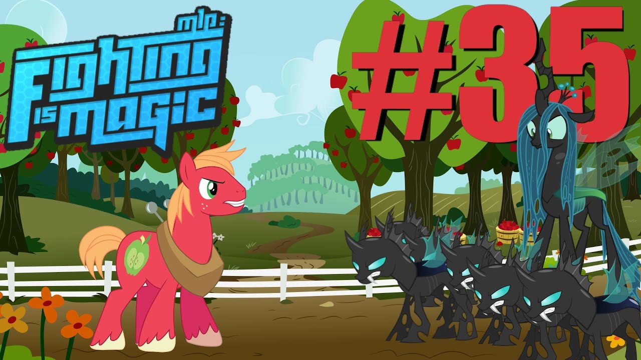 Let's play MLP: Fighting is Magic - Part 35 Big Mac vs the changeling ...