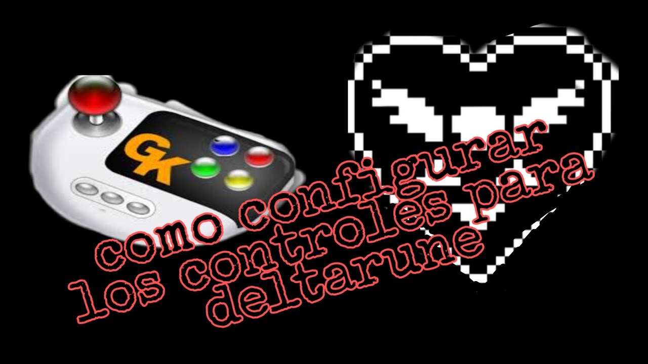Cómo configurar los controles para deltarune - YouTube