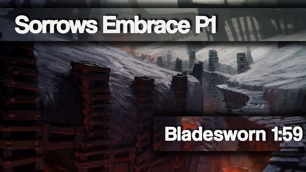 [roll] Sorrow's Embrace P1 1:59 | Bladesworn | GW2 Dungeons - YouTube