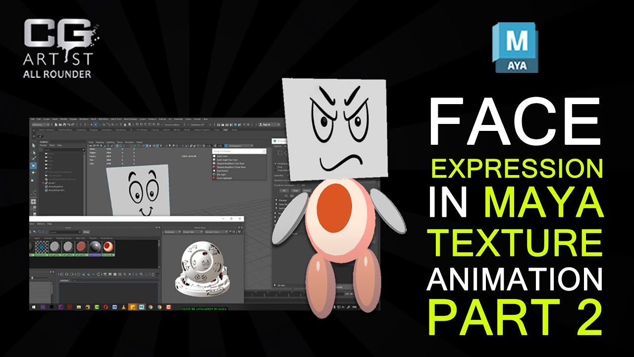 Maya Tutorial : 2D TEXTURE ANIMATION IN MAYA - YouTube