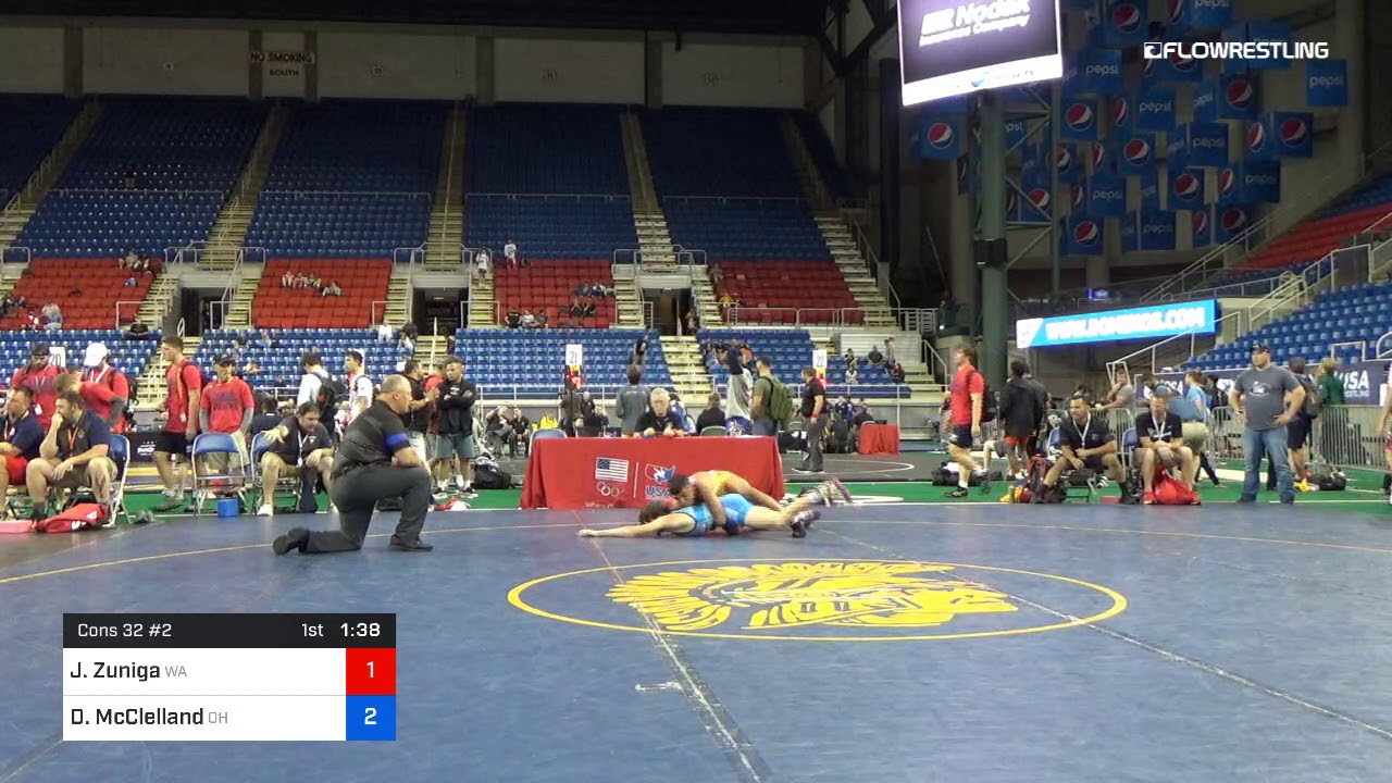 113 Lbs Cons 32 2 Jermiah Zuniga Washington Vs David McClelland Ohio ...