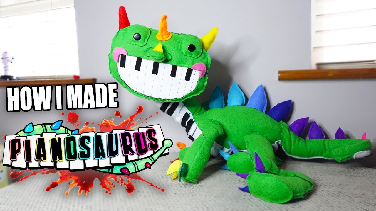 How I Made PIANOSAURUS | Poppy Playtime Chapter 4 Plush! - YouTube
