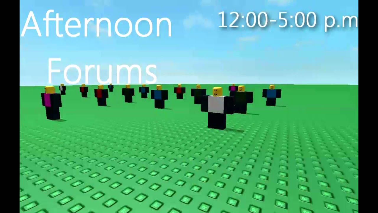 Roblox Forums Throughout The Day - YouTube