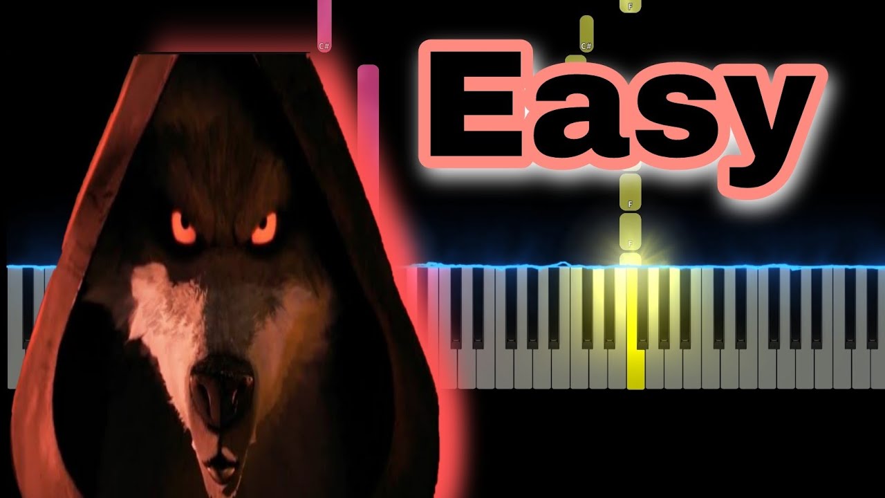 The Whistle of Death - Puss in Boots 2 (Easy Piano Tutorial) - YouTube
