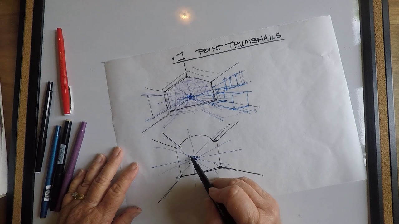115 Class # 4 One Point Thumbnails - YouTube