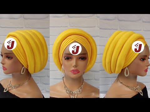 V-Shaped Turban Cap with padded Design