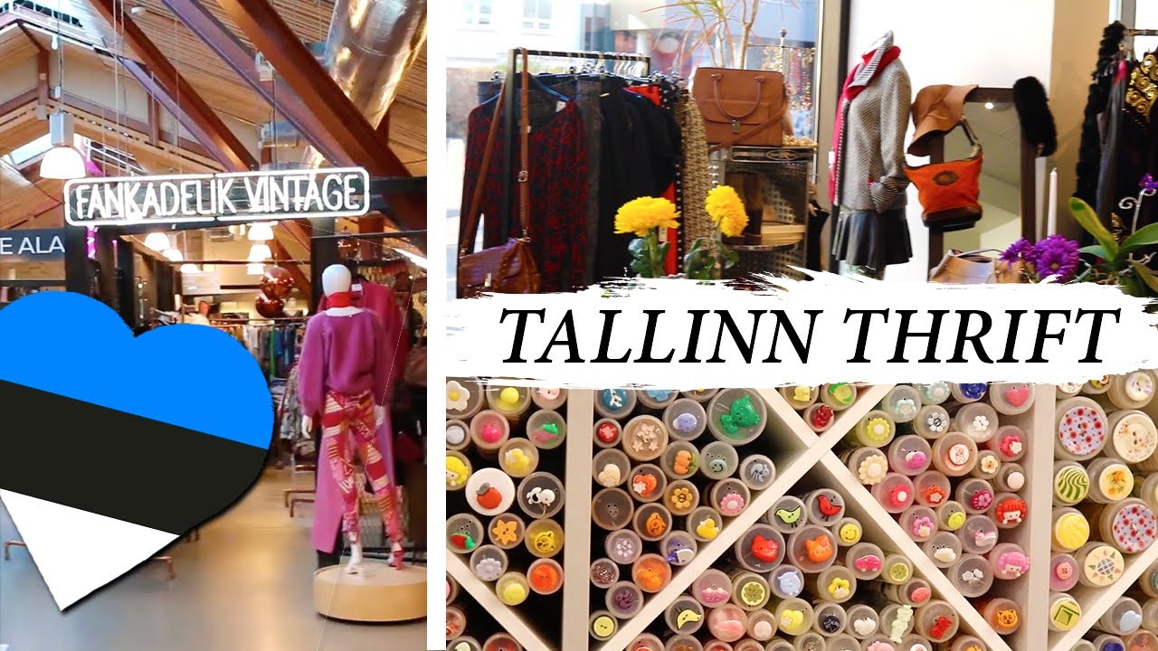 THRIFTING IN Tallinn, EE | Amazing Vintage Shops You Should Know ...