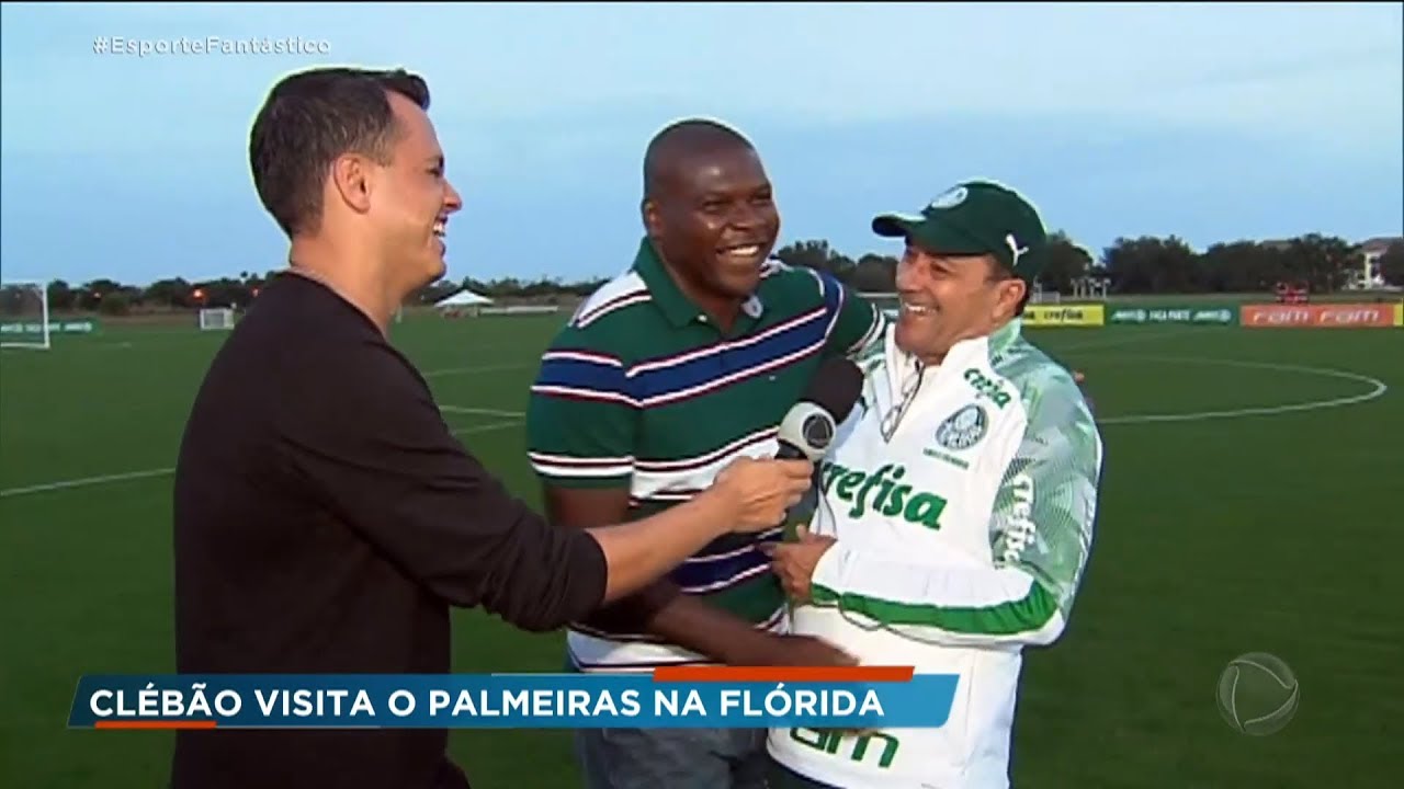 Clébão relembra carreira ao lado de Luxemburgo durante treino do ...