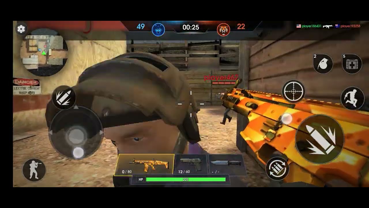 fps online strike shooting game - YouTube