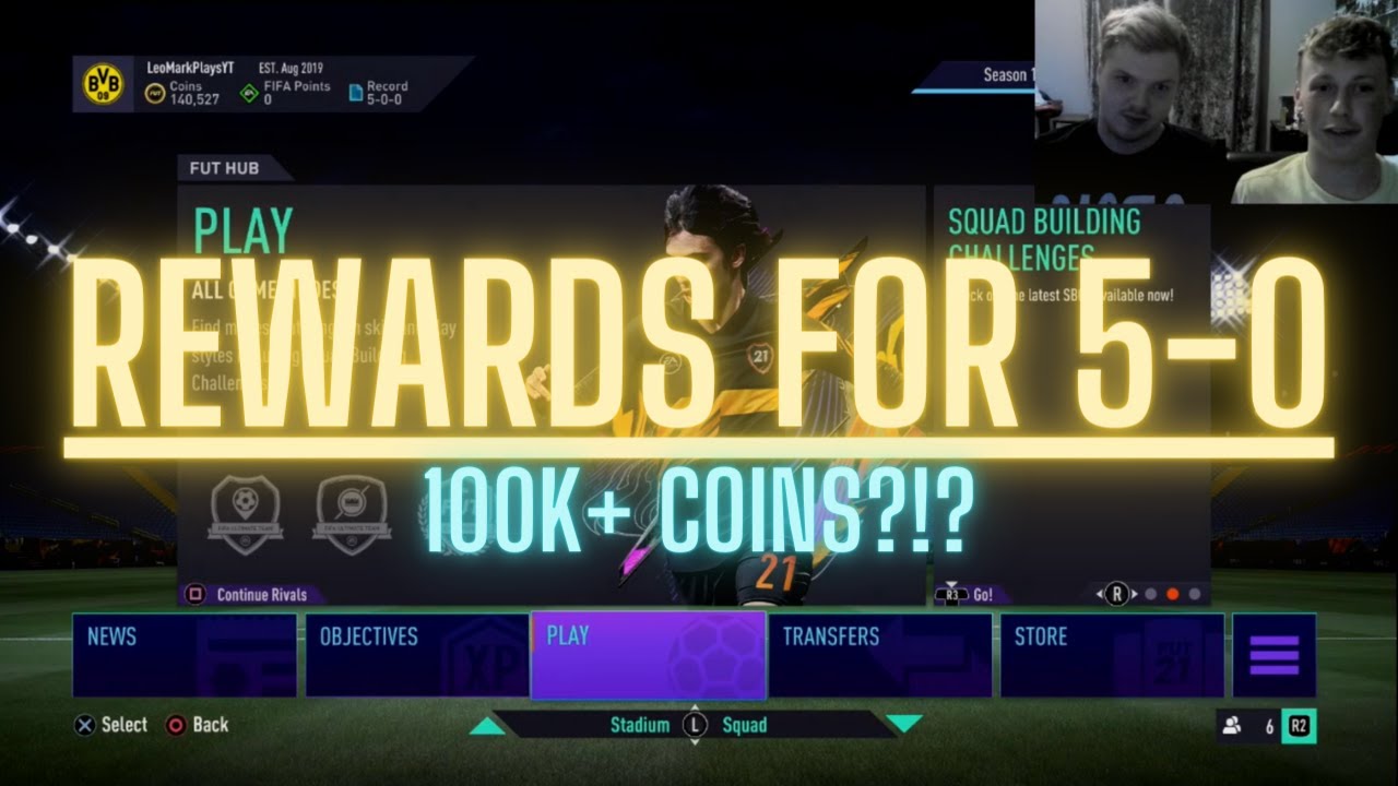 DIVISION RIVALS 5-0 REWARDS | FIFA 21 - YouTube