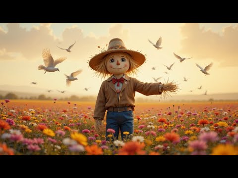 참새와 허수아비 | Sparrows and the Scarecrow | Song of the Autumn Fields - YouTube