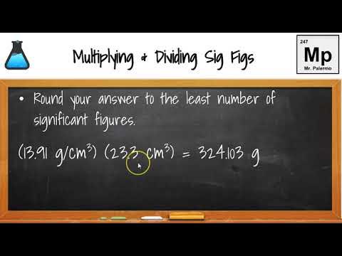 6 rounding sig figs in calculations - YouTube