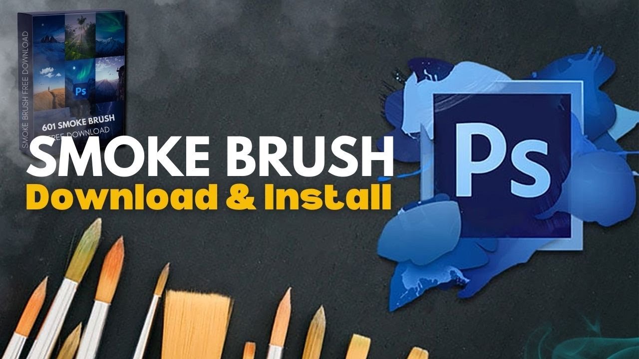 601 Smoke Brush Free Download and Install । ‍Smoke Brush Photoshop Free ...