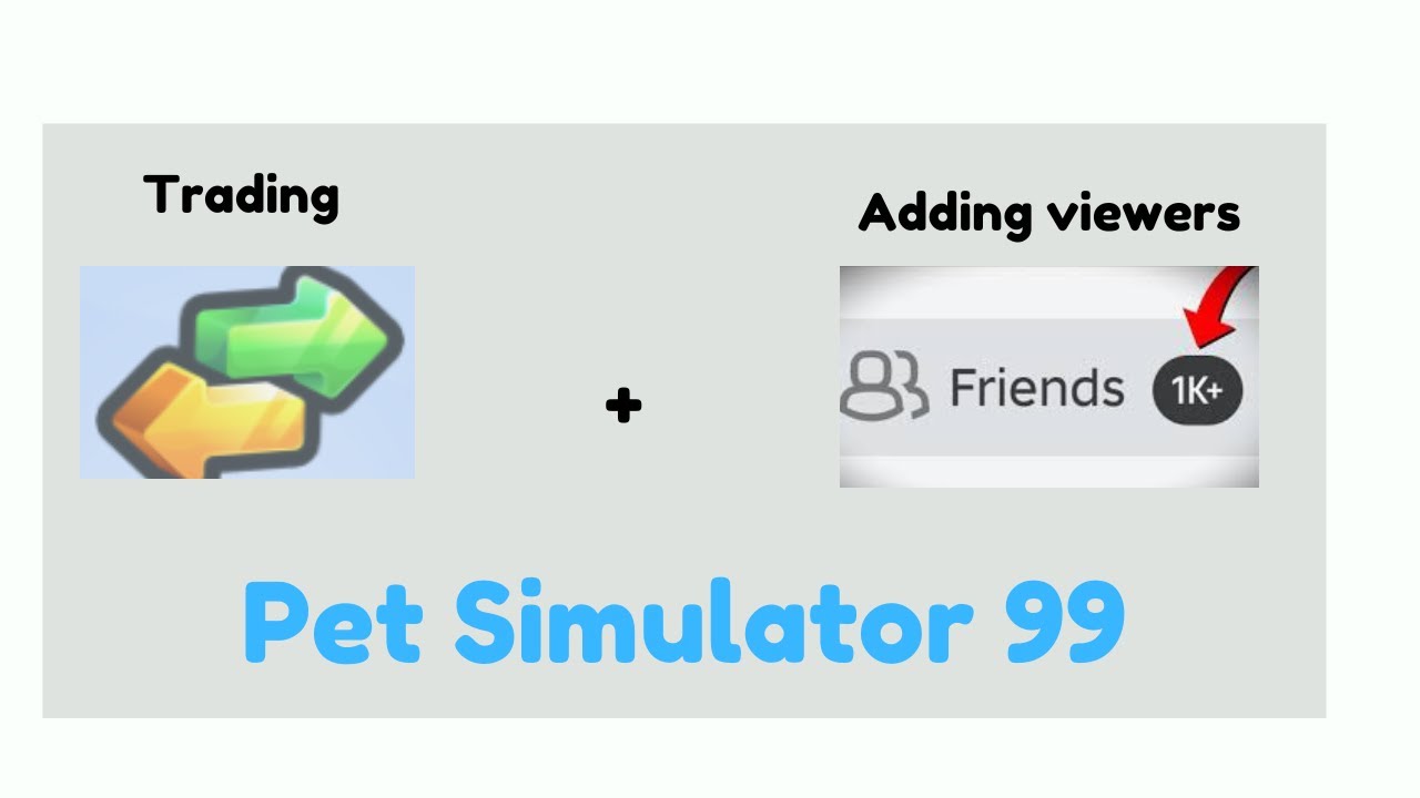 Live I Pet simulator 99 Stream I Trading And Adding viewers I ...