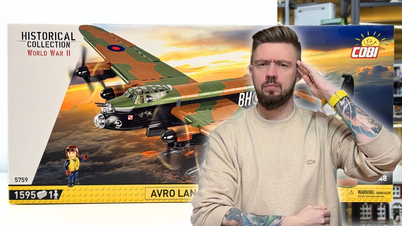 AVRO LANCASTER B. III ️ COBI 5759 RECENZJA - YouTube
