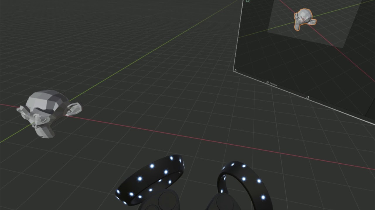 making vr games while standing in VR - YouTube
