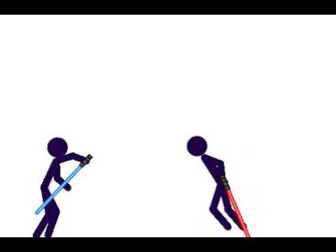 Drawing cartoons sword fight - YouTube