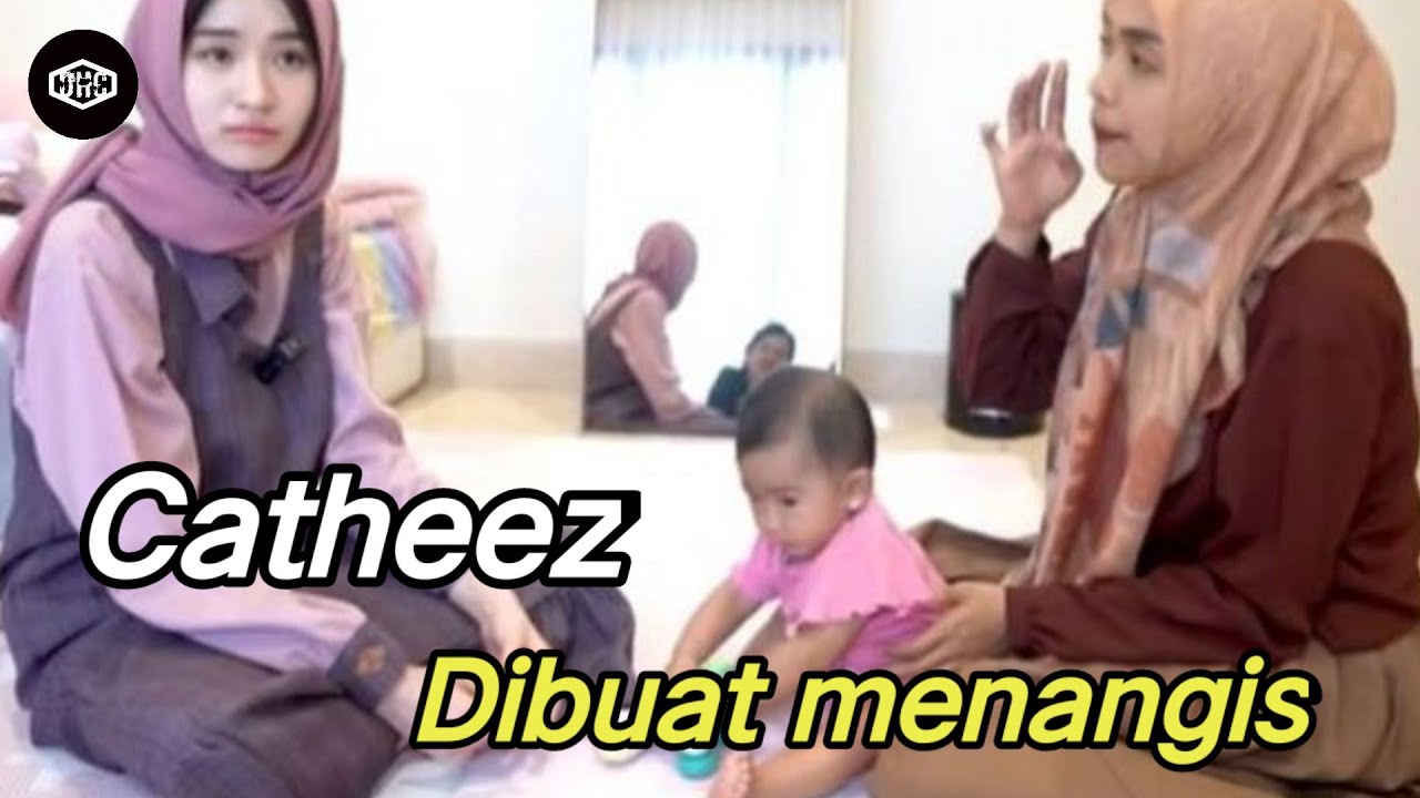Catheez menangis saat ditanya tentang keluarganya oleh Ria ricis - YouTube