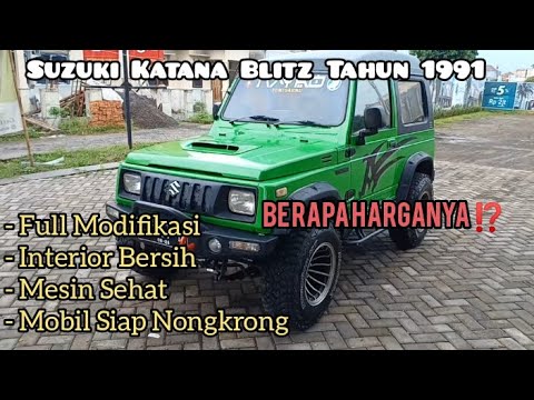 Suzuki Katana Blitz Tahun 1991‼️Mobil Jos - YouTube