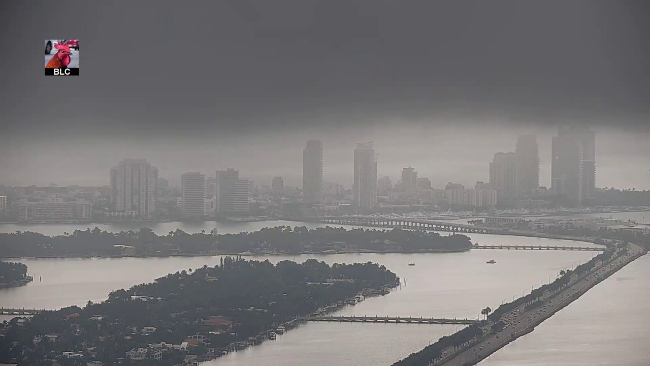 Dec 31, 2019. Fog over port of Miami. - YouTube