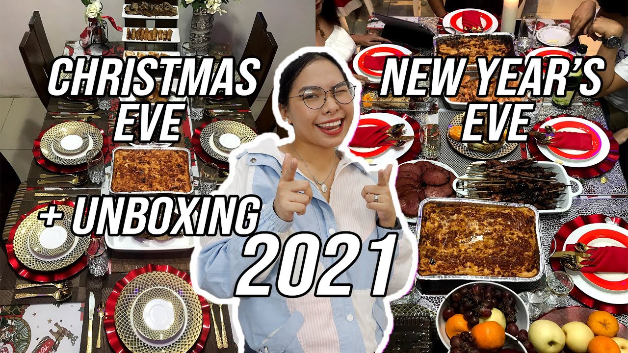 CHRISTMAS EVE + NEW YEAR'S EVE + UNBOXING [ IRISH ZIA JOY ] - YouTube